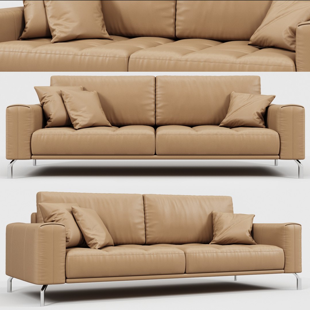 3D calligaris sofa - TurboSquid 1393402
