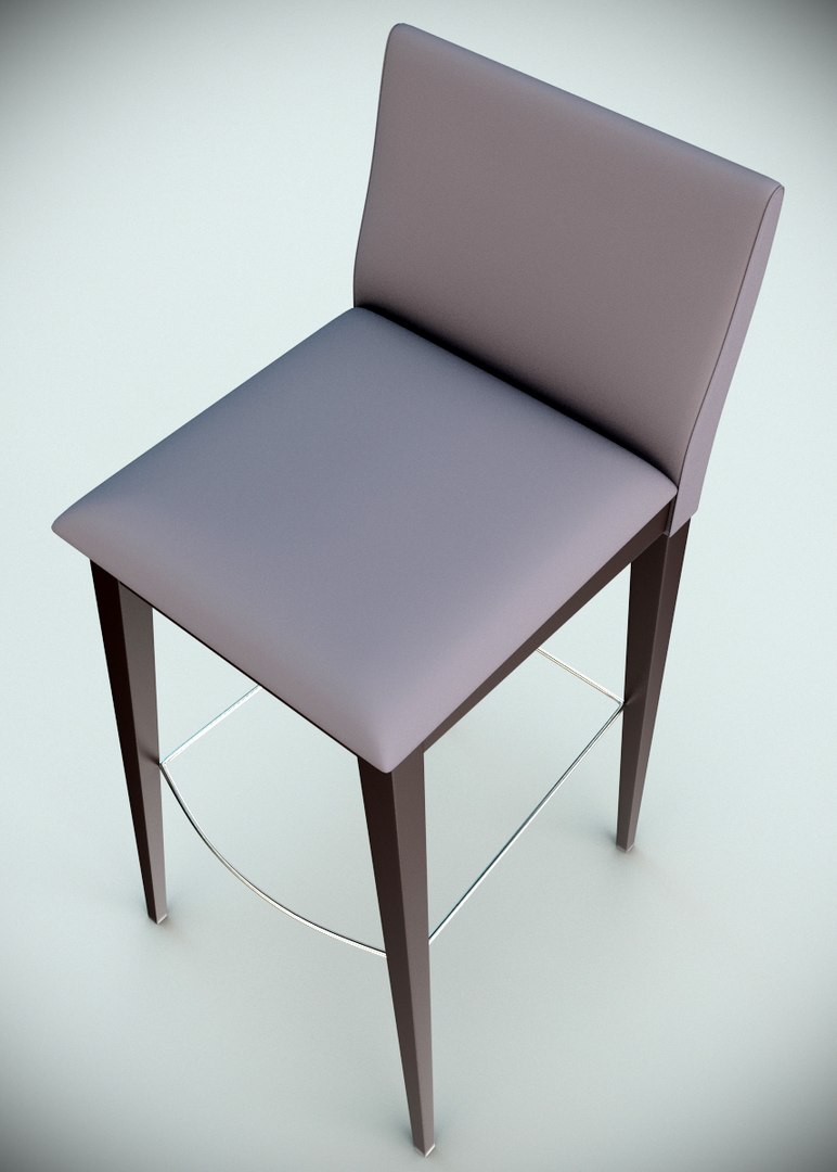 capdell gala stool 3d model