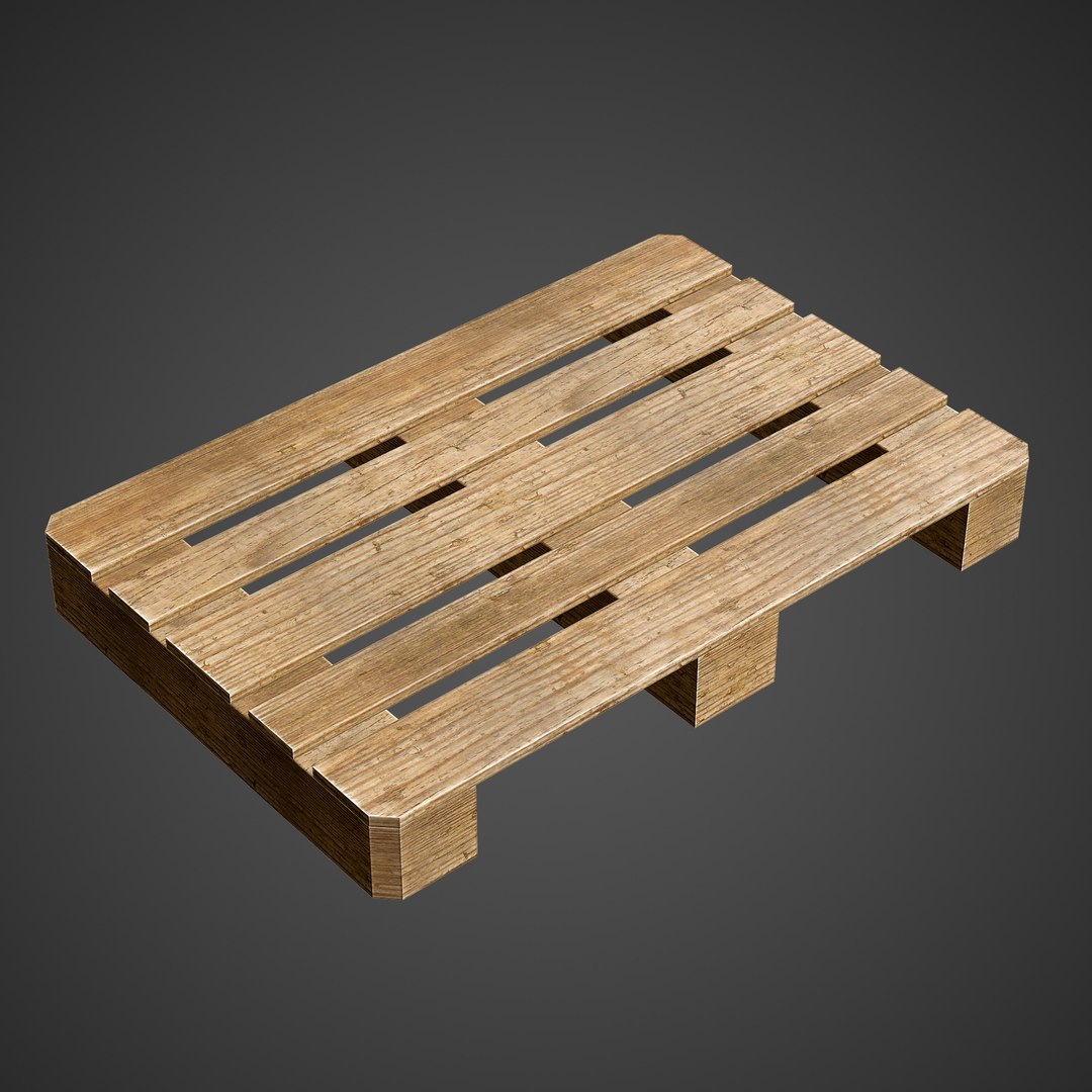 Wooden Pallet Model - TurboSquid 1839857