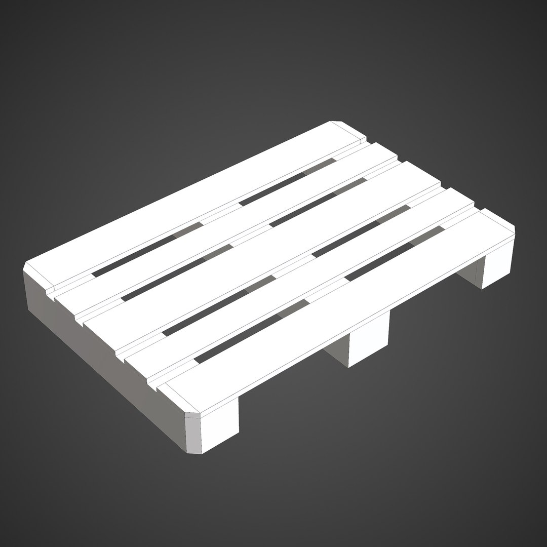 Wooden Pallet Model - TurboSquid 1839857