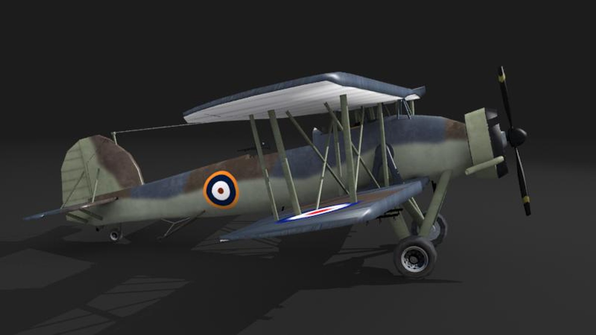 3D Fairey Swordfish Plane MK-1 Model - TurboSquid 1738182