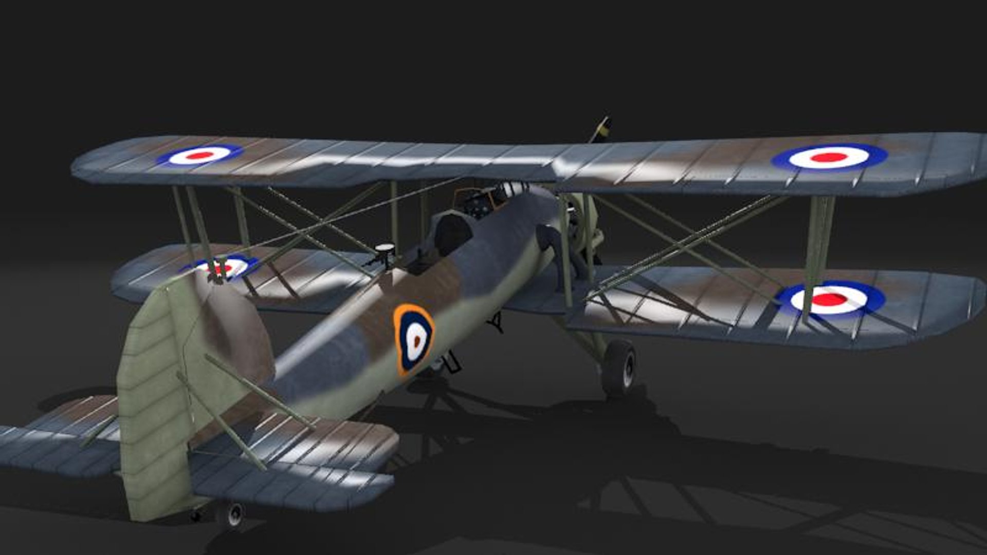 3D Fairey Swordfish Plane MK-1 Model - TurboSquid 1738182