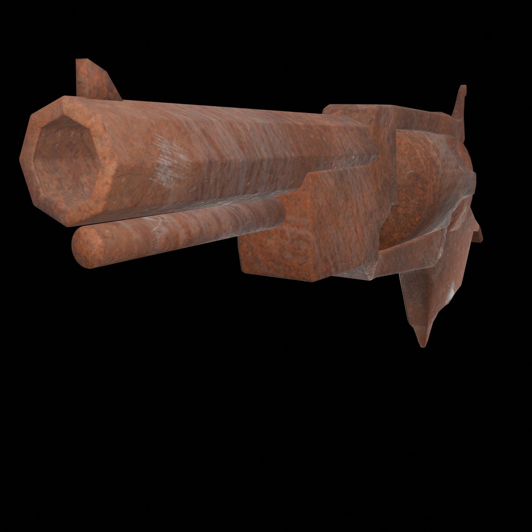 Free BrokenRustRevolver Model - TurboSquid 2191491