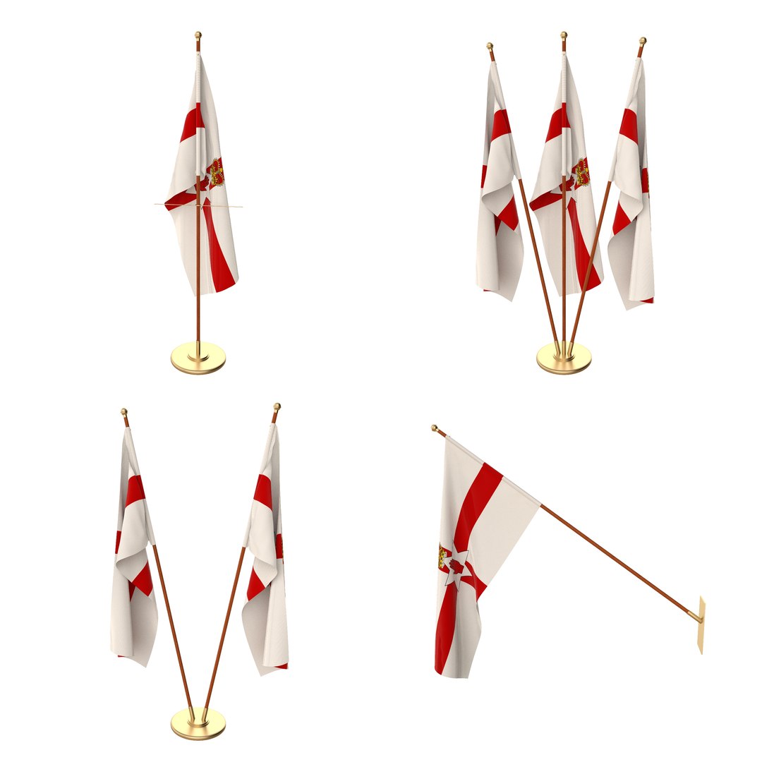 3D flag model - TurboSquid 1439060