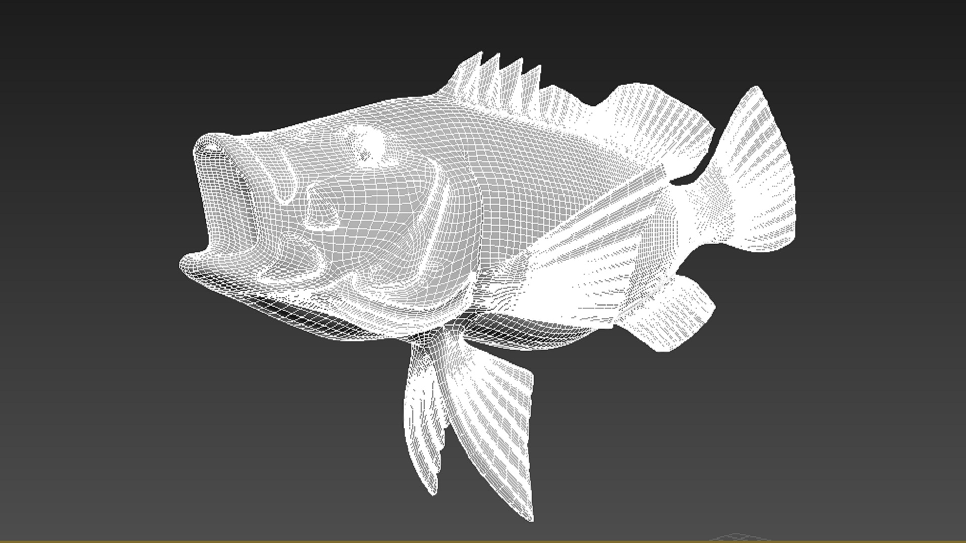 tucunarés peixes stl Modelo 3D - TurboSquid 1691541