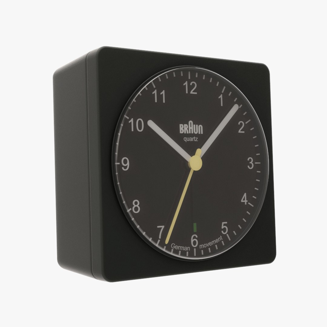 3D Alarm Clock Model - TurboSquid 1211383
