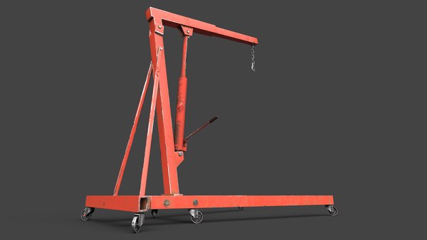 modelo 3d pequeña grúa con PBR gratis - TurboSquid 2187932