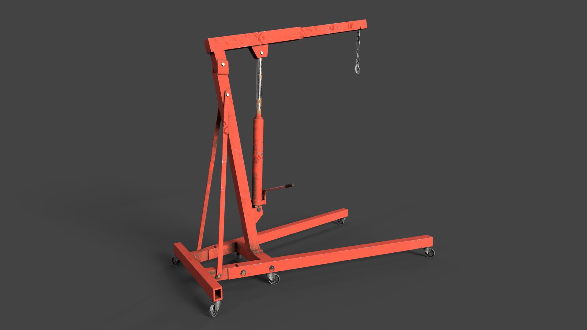 modelo 3d pequeña grúa con PBR gratis - TurboSquid 2187932