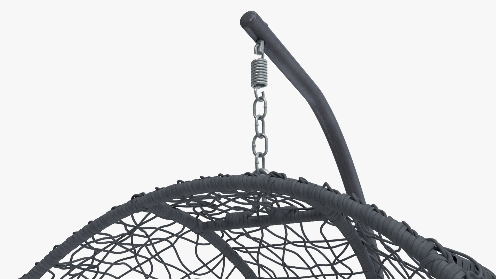Hanging Ball Shaped Chair With Stand Gray Model - TurboSquid 2112910