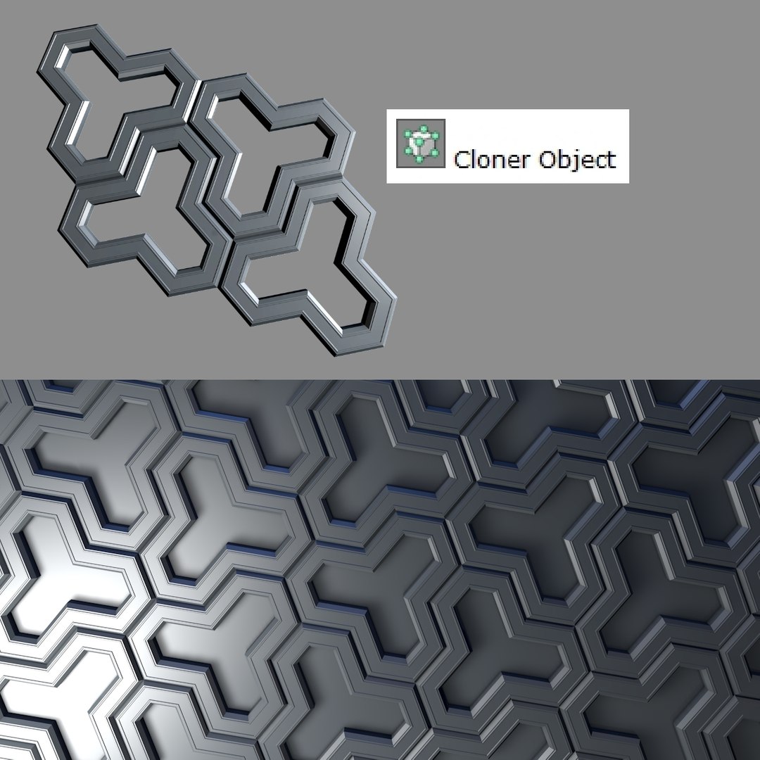 Free Hexagonal Pattern 3D Model | 1147763 | TurboSquid