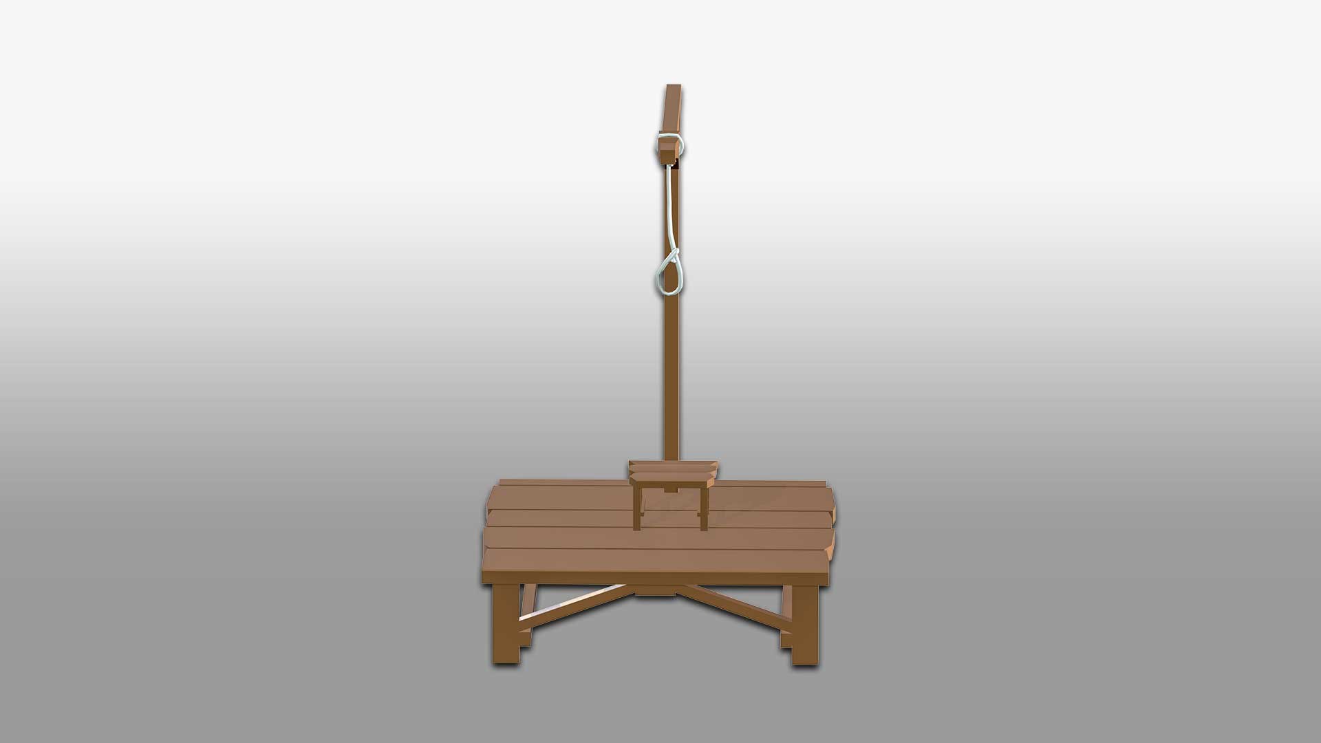 Free 3D Hanging Gibbet 3D Model - TurboSquid 2148139