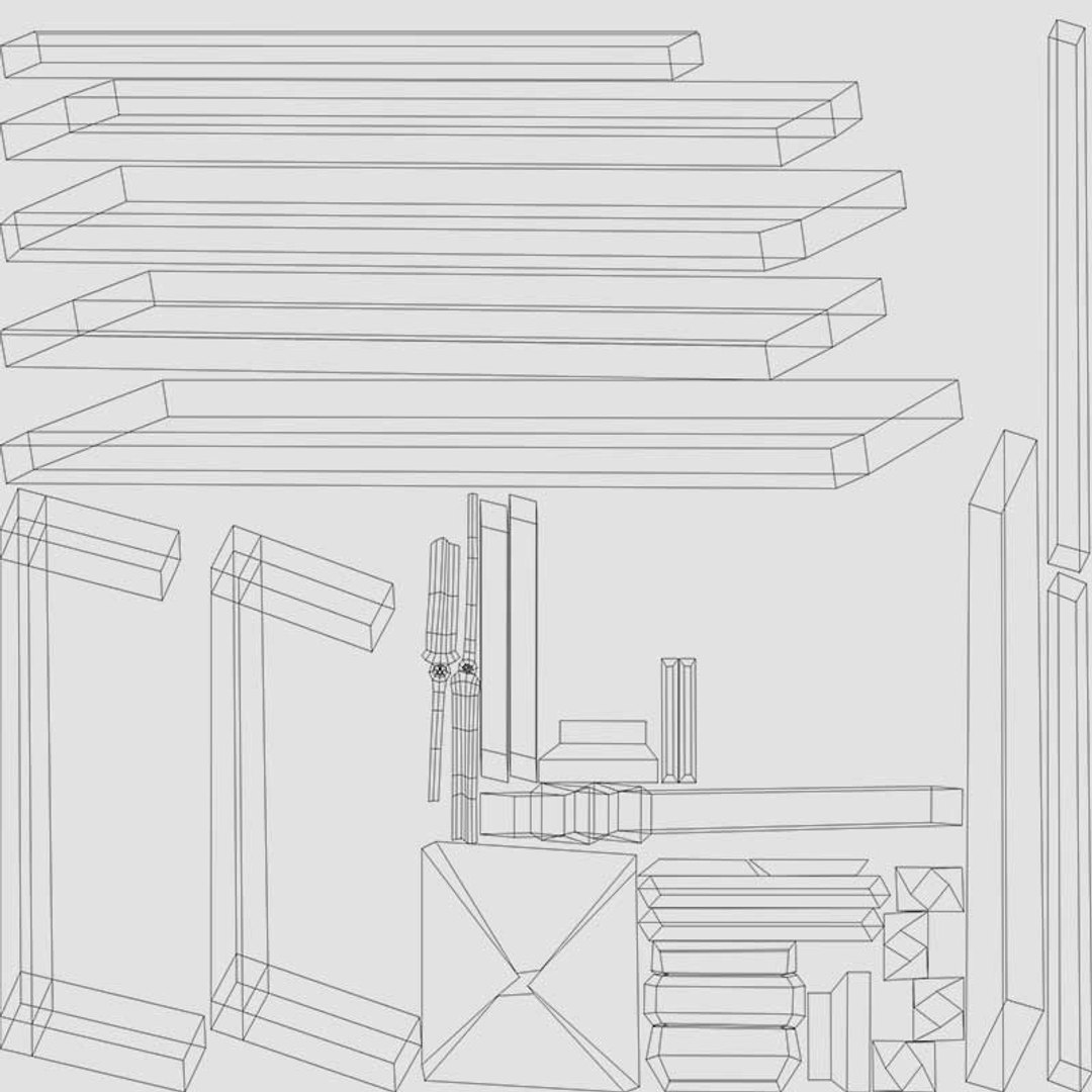 Free 3D Hanging Gibbet 3D Model - TurboSquid 2148139