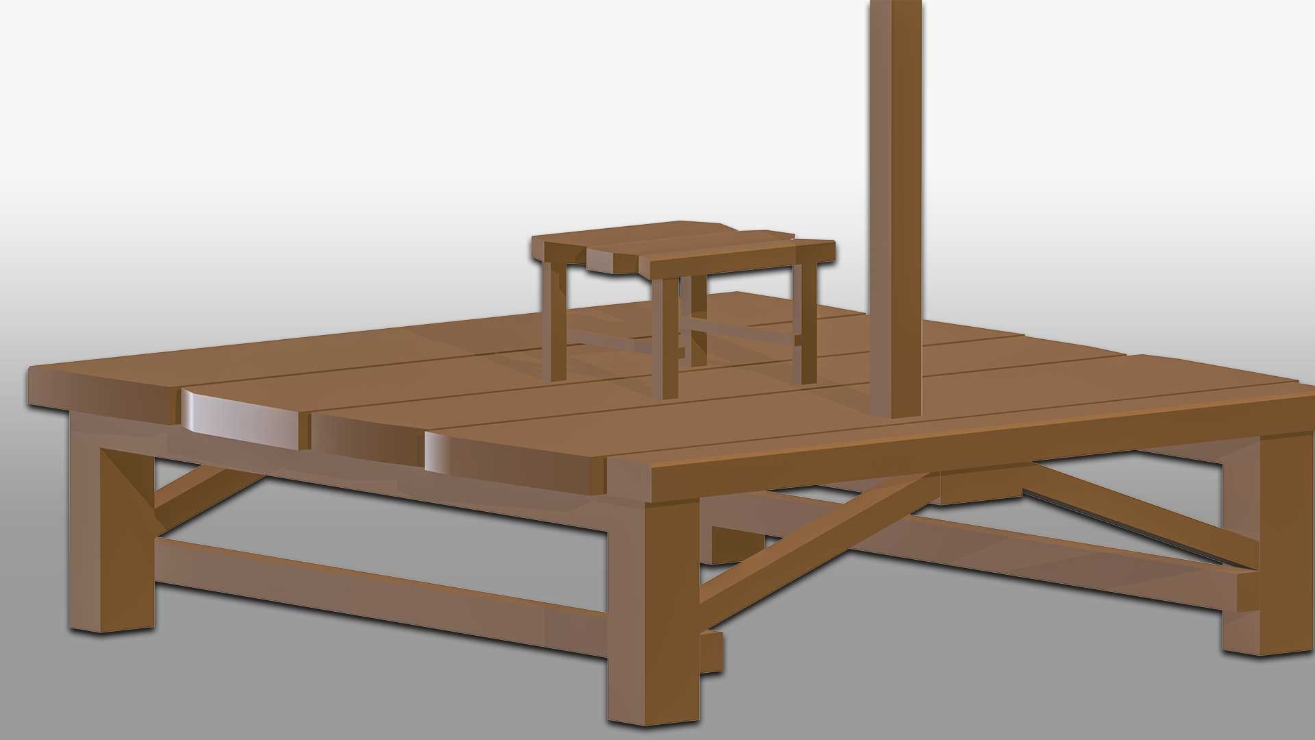 Free 3D Hanging Gibbet 3D Model - TurboSquid 2148139