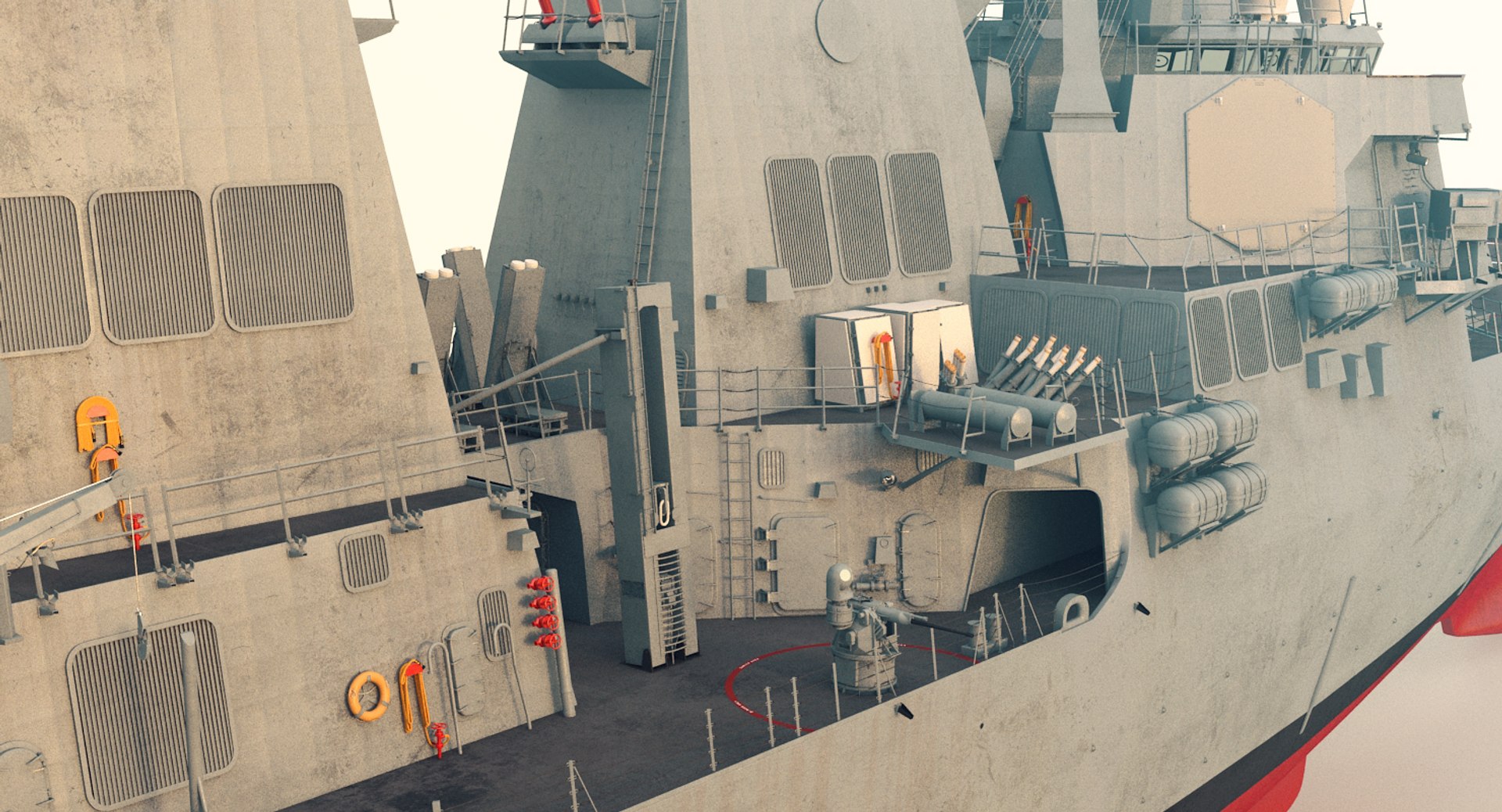 Uss ross ddg 3D model - TurboSquid 1400972