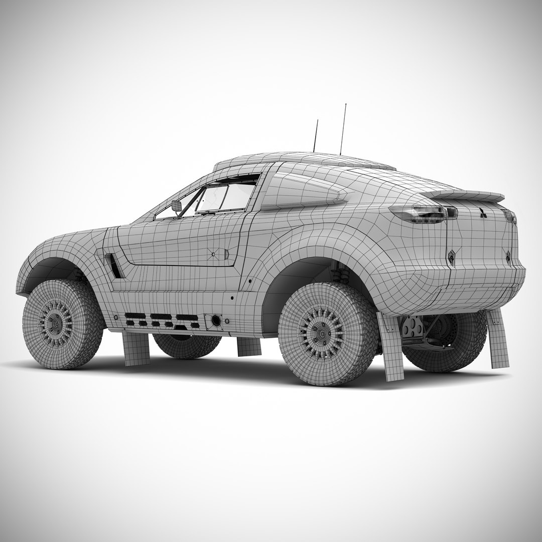 Mitsubishi Racing Lancer Mrx09 3d Model