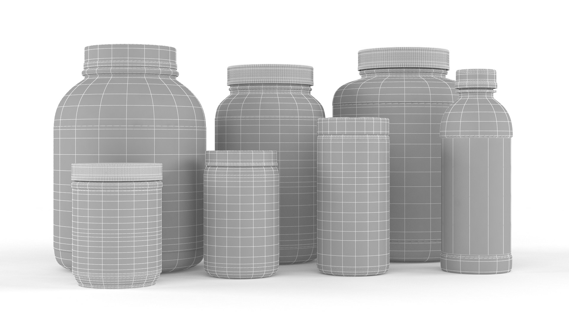 3D Model Plastic Bottle - TurboSquid 1682819