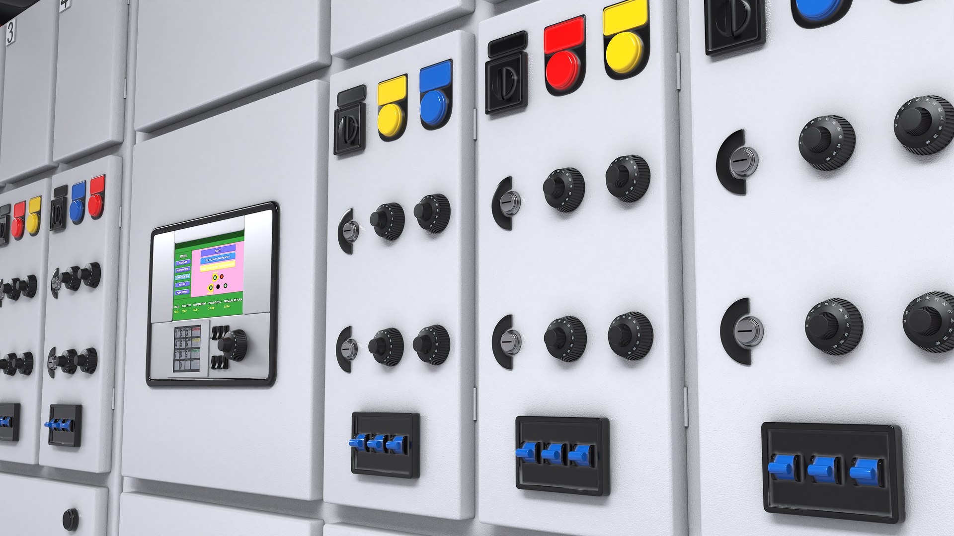 3D Model Electrical Room Collection - TurboSquid 2372991