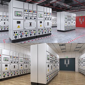 Control Room 3D Models For Download | TurboSquid