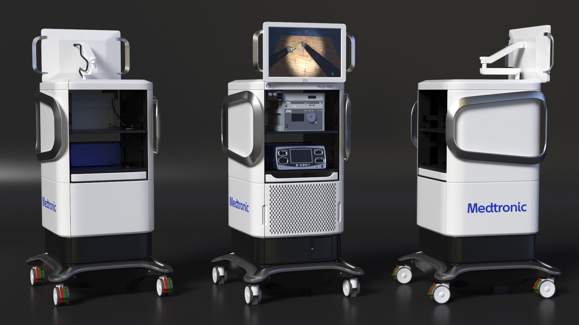 Monitor Medtronic Soft-Tissue Surgical Robot Robot 3D - TurboSquid 2118957