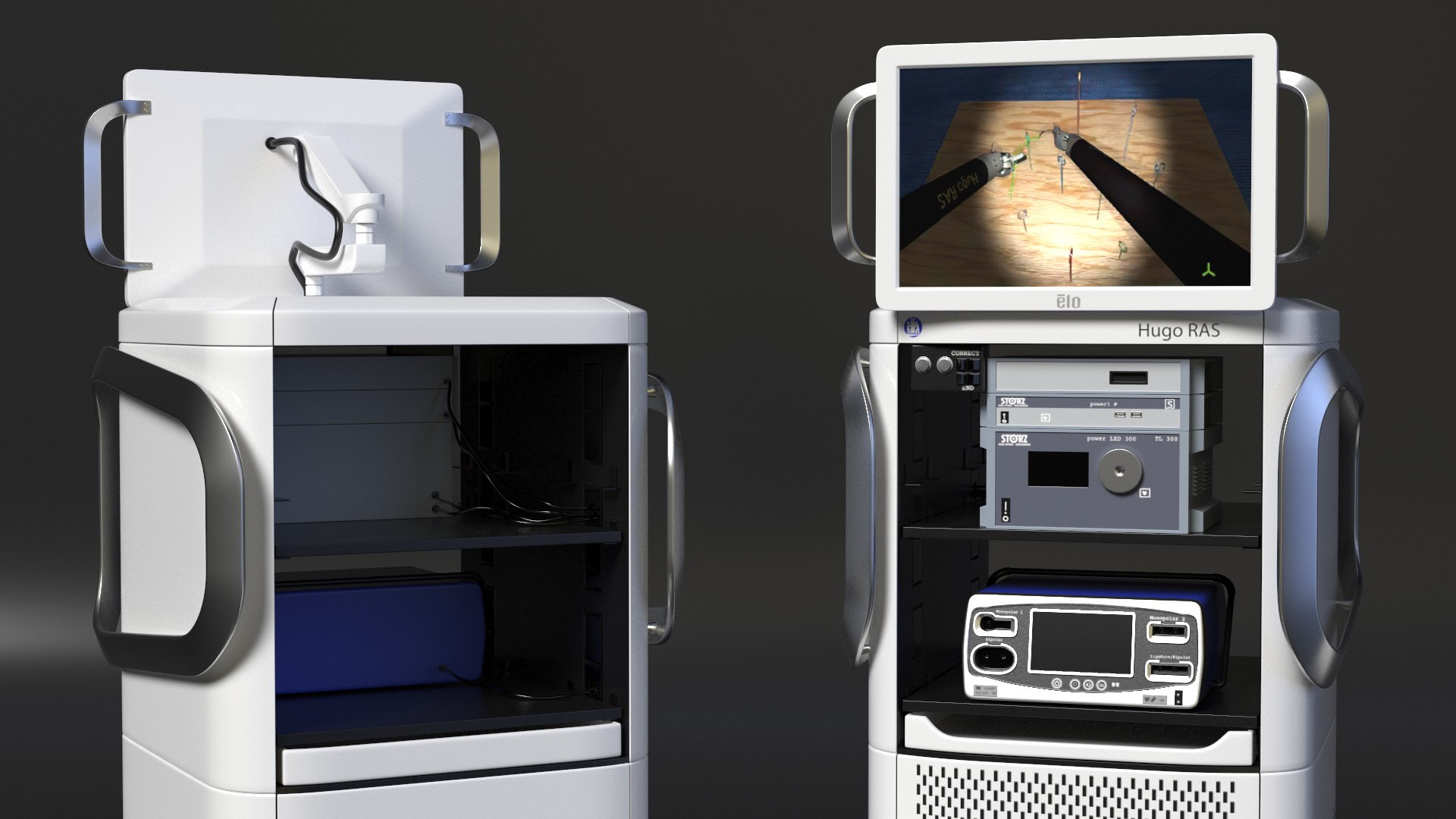 Monitor Medtronic Soft-Tissue Surgical Robot Robot 3D - TurboSquid 2118957