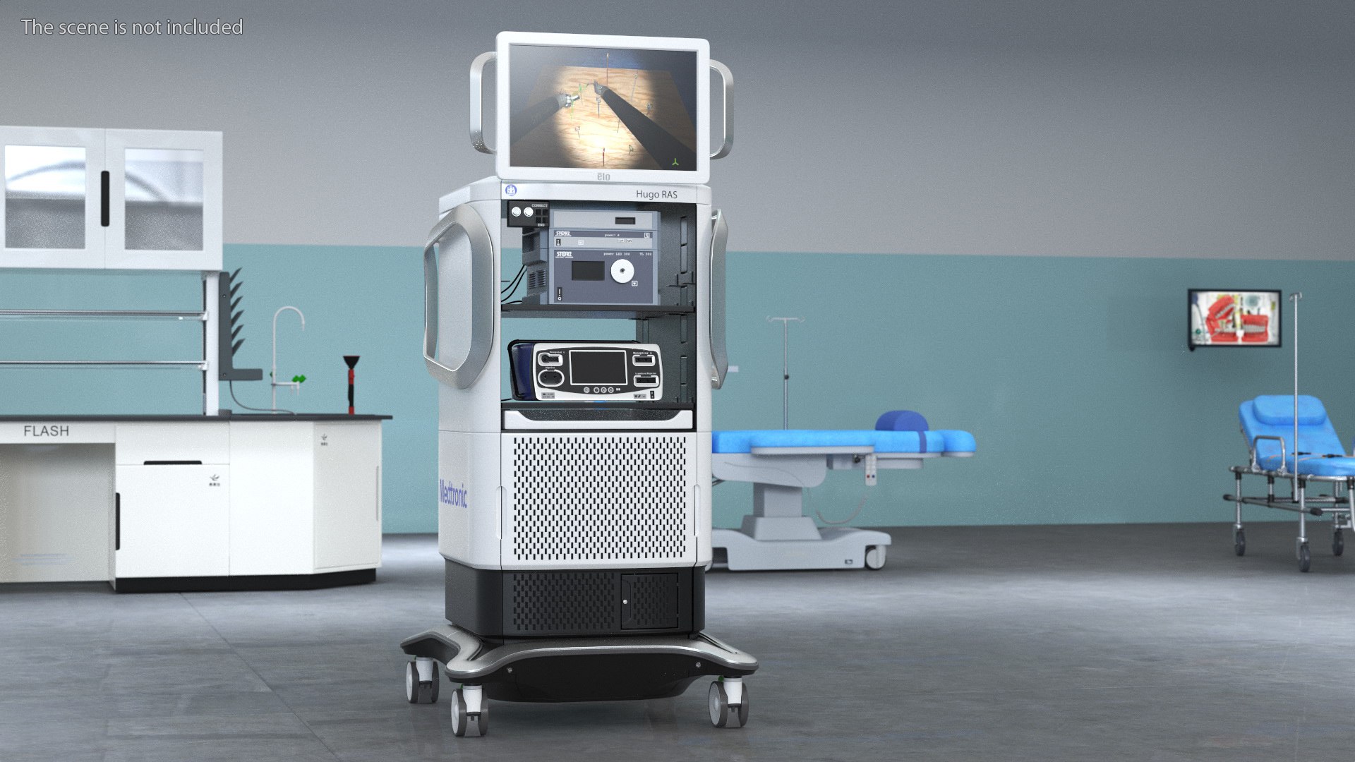 Monitor Medtronic Soft-Tissue Surgical Robot Robot 3D - TurboSquid 2118957