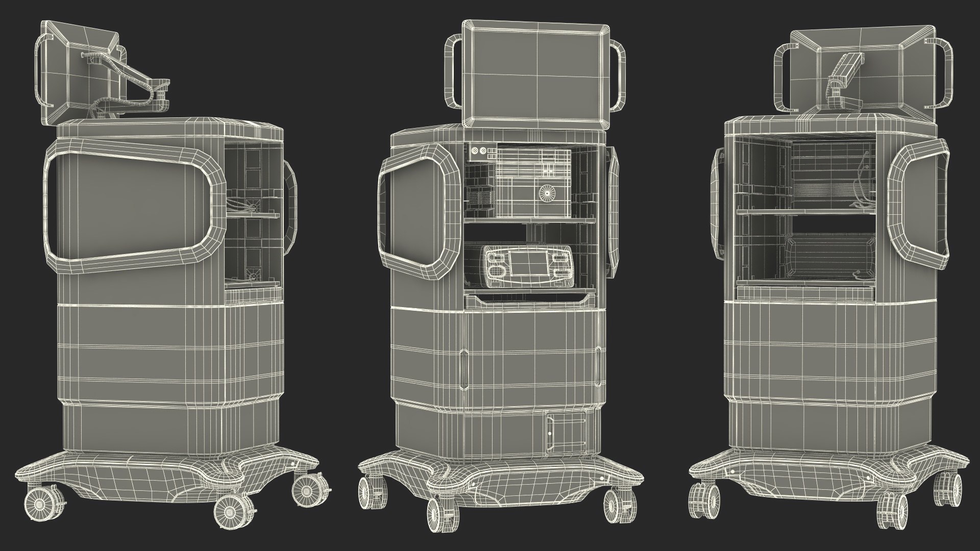 Monitor Medtronic Soft-Tissue Surgical Robot Robot 3D - TurboSquid 2118957