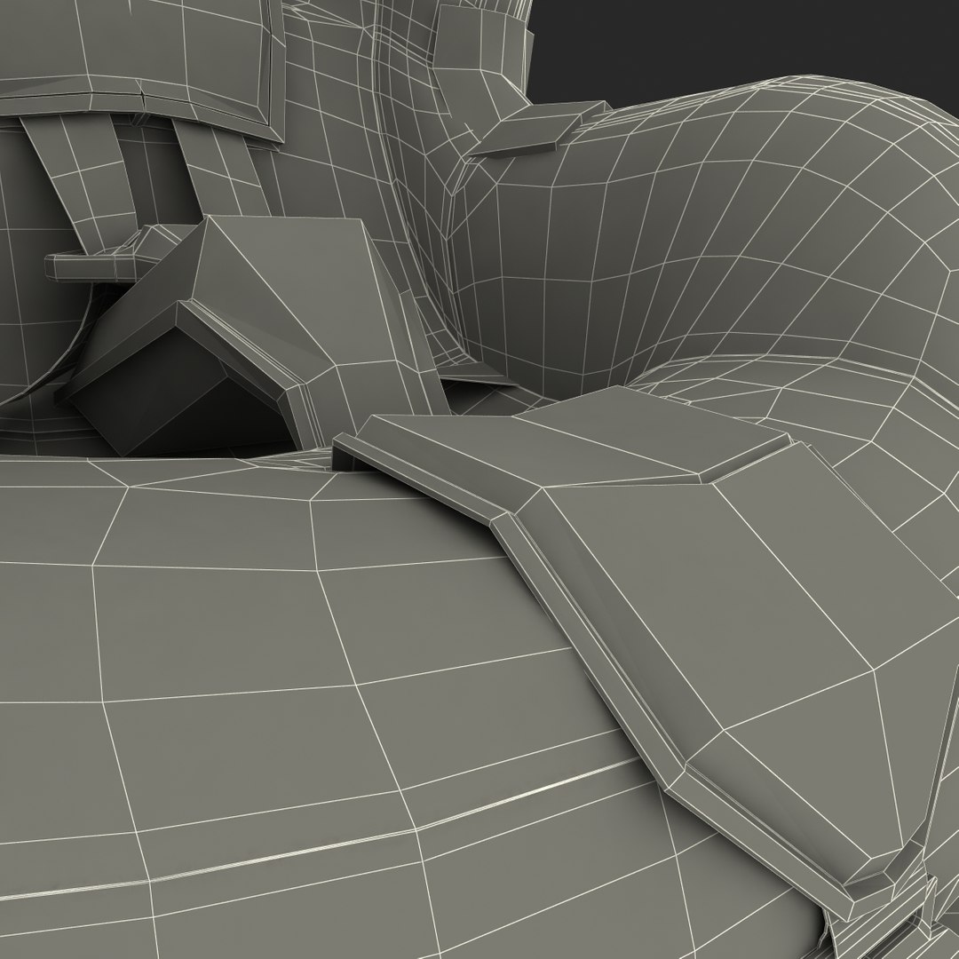 kiddy car seat elegant 3d max