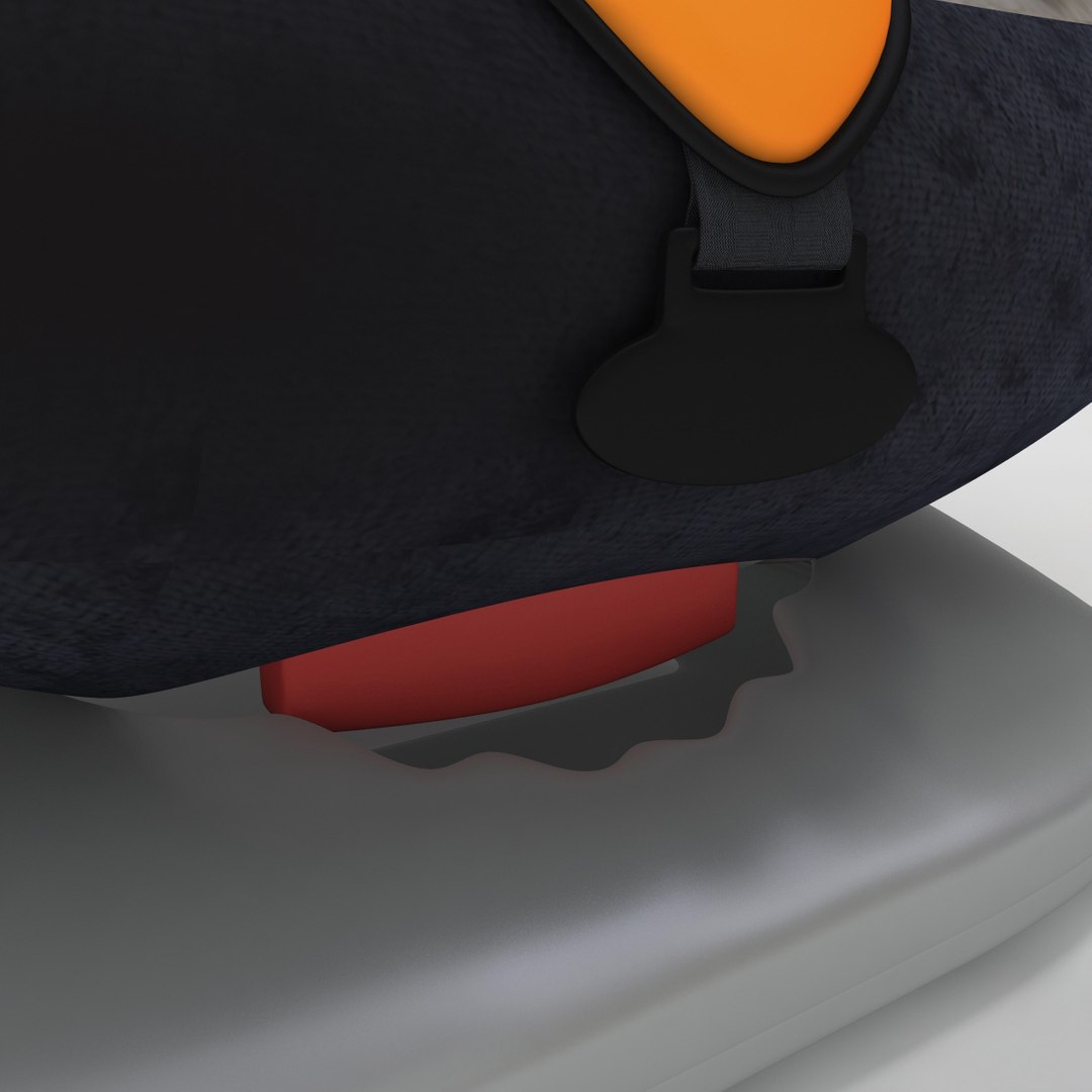 kiddy car seat elegant 3d max
