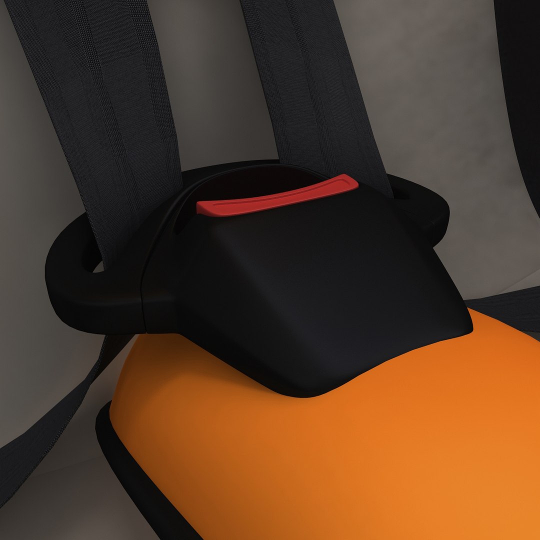 kiddy car seat elegant 3d max