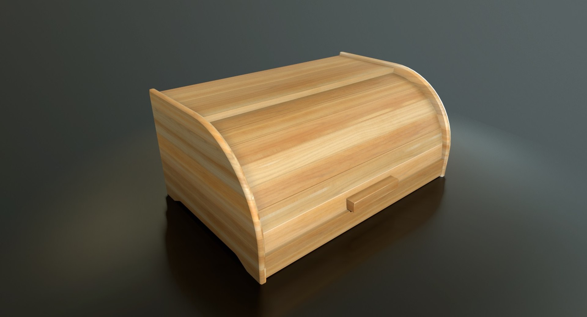 3D Model Kitchinspirations Bread Box Polys | 1142639 | TurboSquid