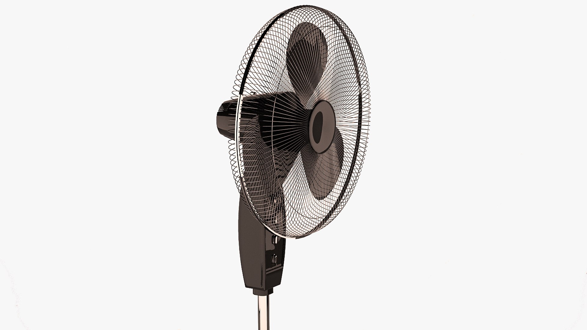 STAND FAN 3D Model - TurboSquid 2035395