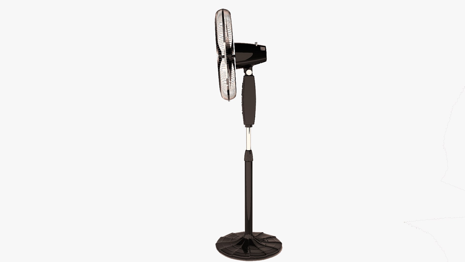 STAND FAN 3D Model - TurboSquid 2035395
