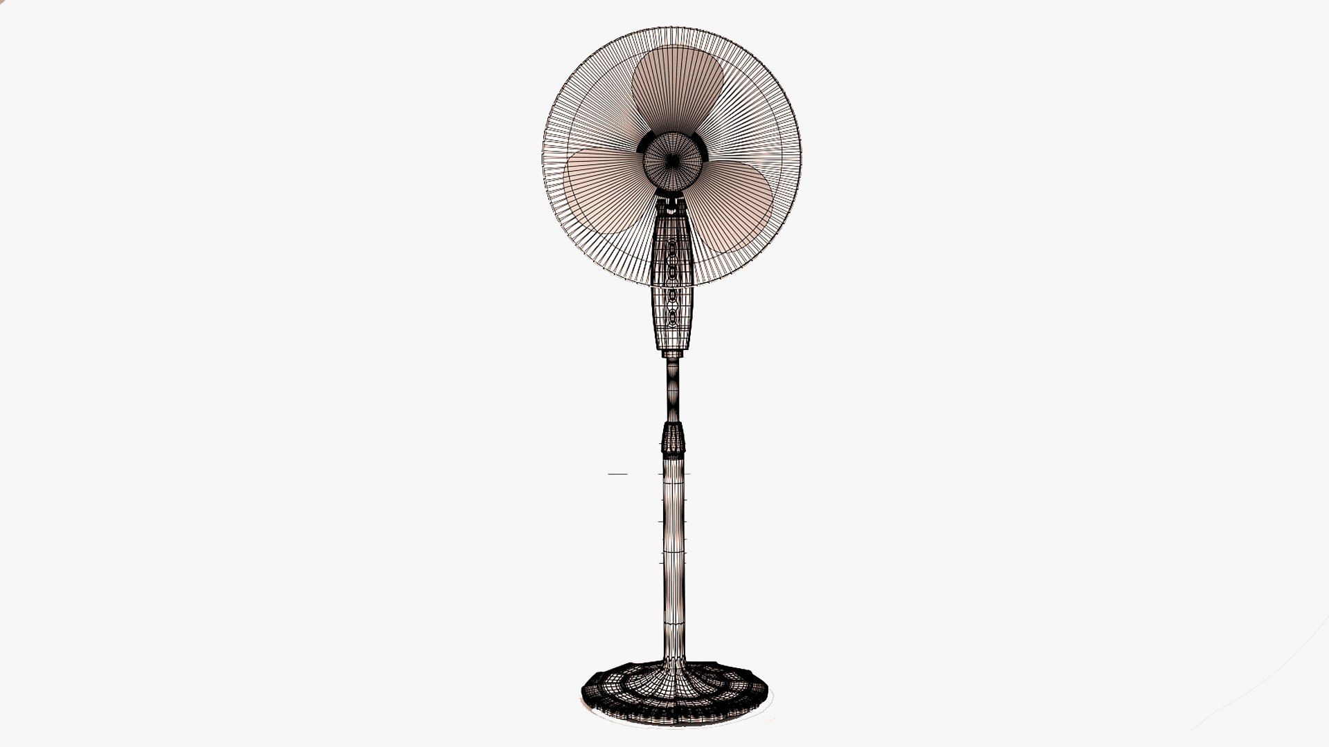 STAND FAN 3D Model - TurboSquid 2035395