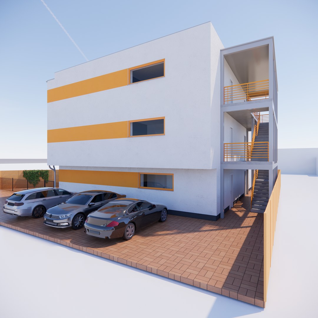 Flat House 3 3D Model - TurboSquid 1862530