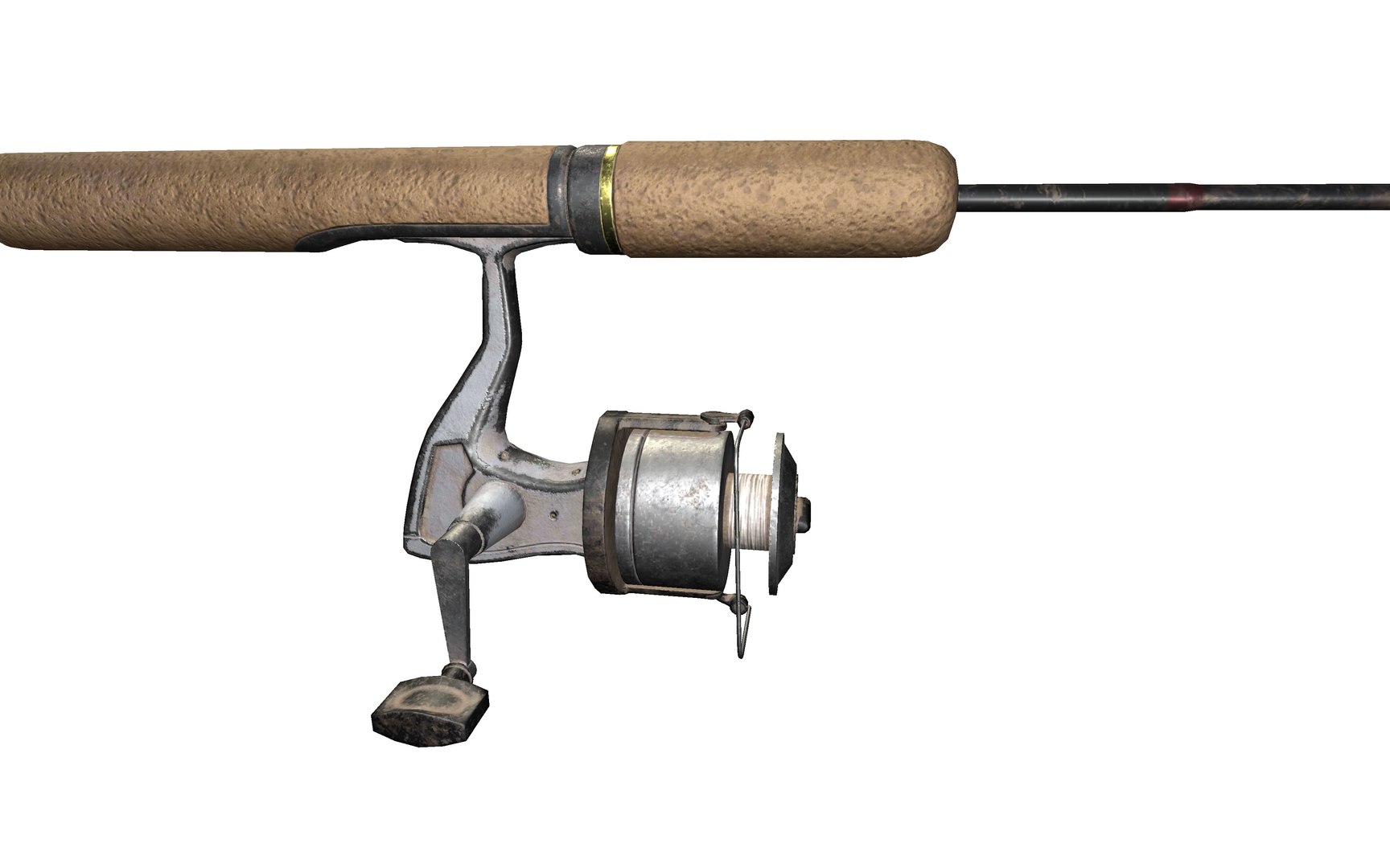 3D Realistic Fishing Rod - TurboSquid 1508846
