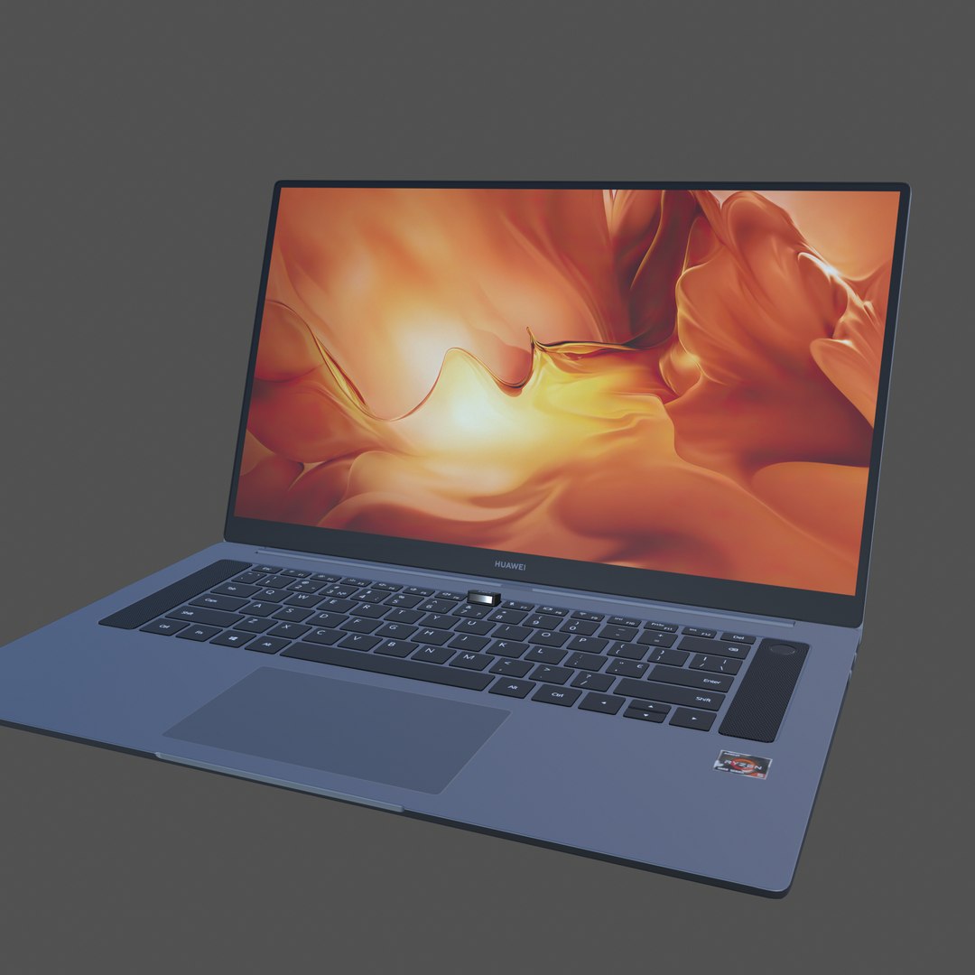 3D Huawei MateBook D 16 Model - TurboSquid 1892192
