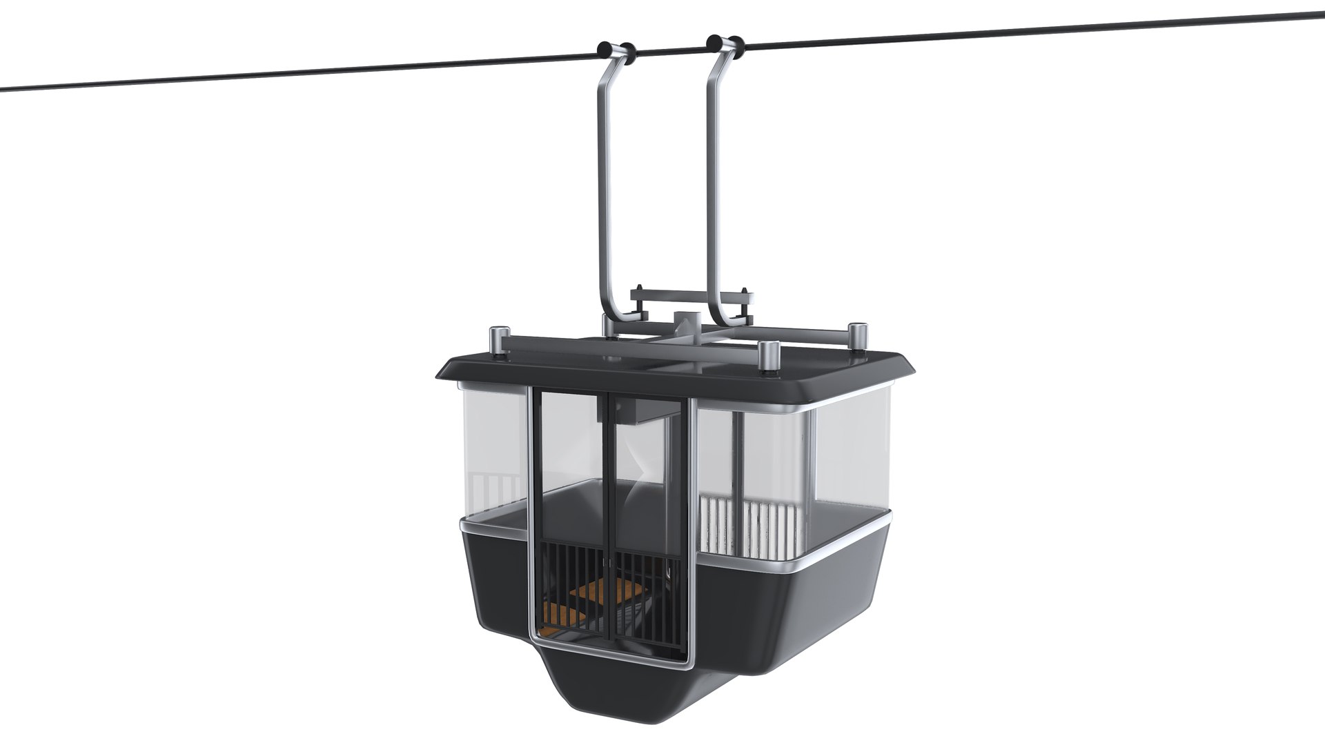 3D Ropeway Cabine - TurboSquid 2273728