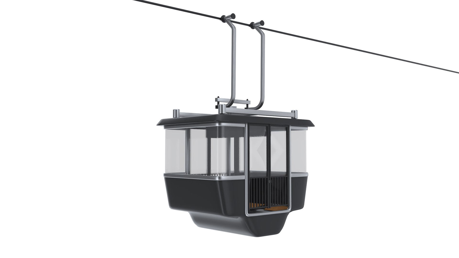 3D Ropeway Cabine - TurboSquid 2273728