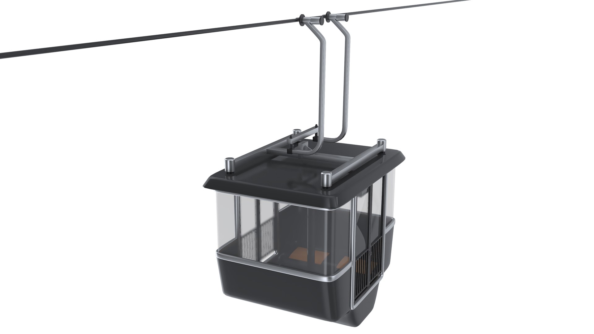 3D Ropeway Cabine - TurboSquid 2273728