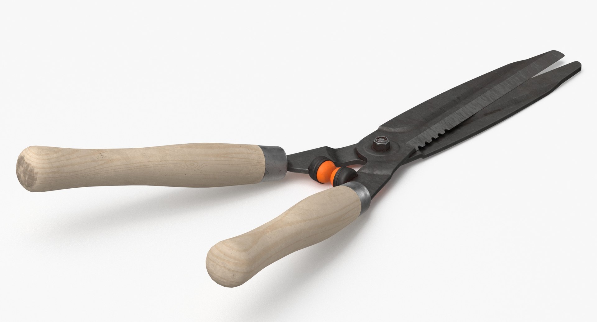 Hedge Shears Type 02 Clean and Dirty 3D model - TurboSquid 2090211