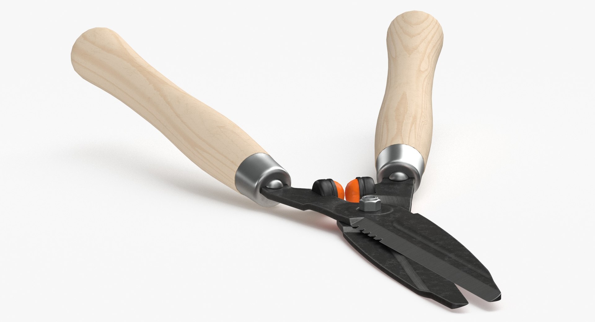 Hedge Shears Type 02 Clean and Dirty 3D model - TurboSquid 2090211