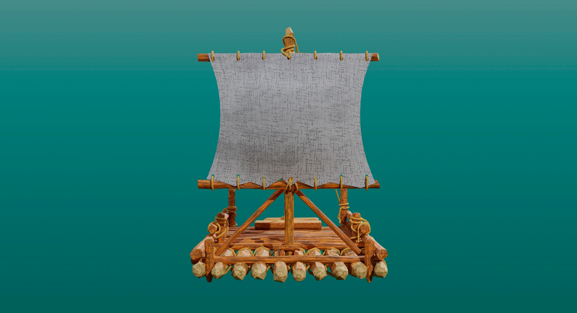 Free 3D Wooden Boat Model - TurboSquid 1493940