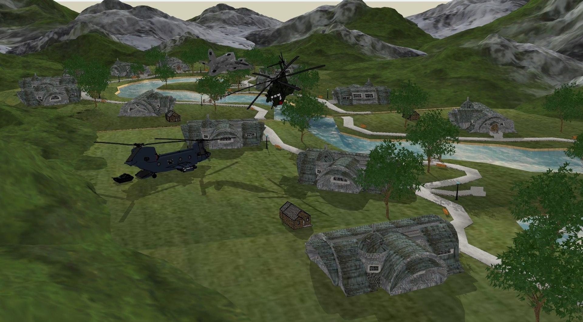 Battle Scene Model - TurboSquid 1970291