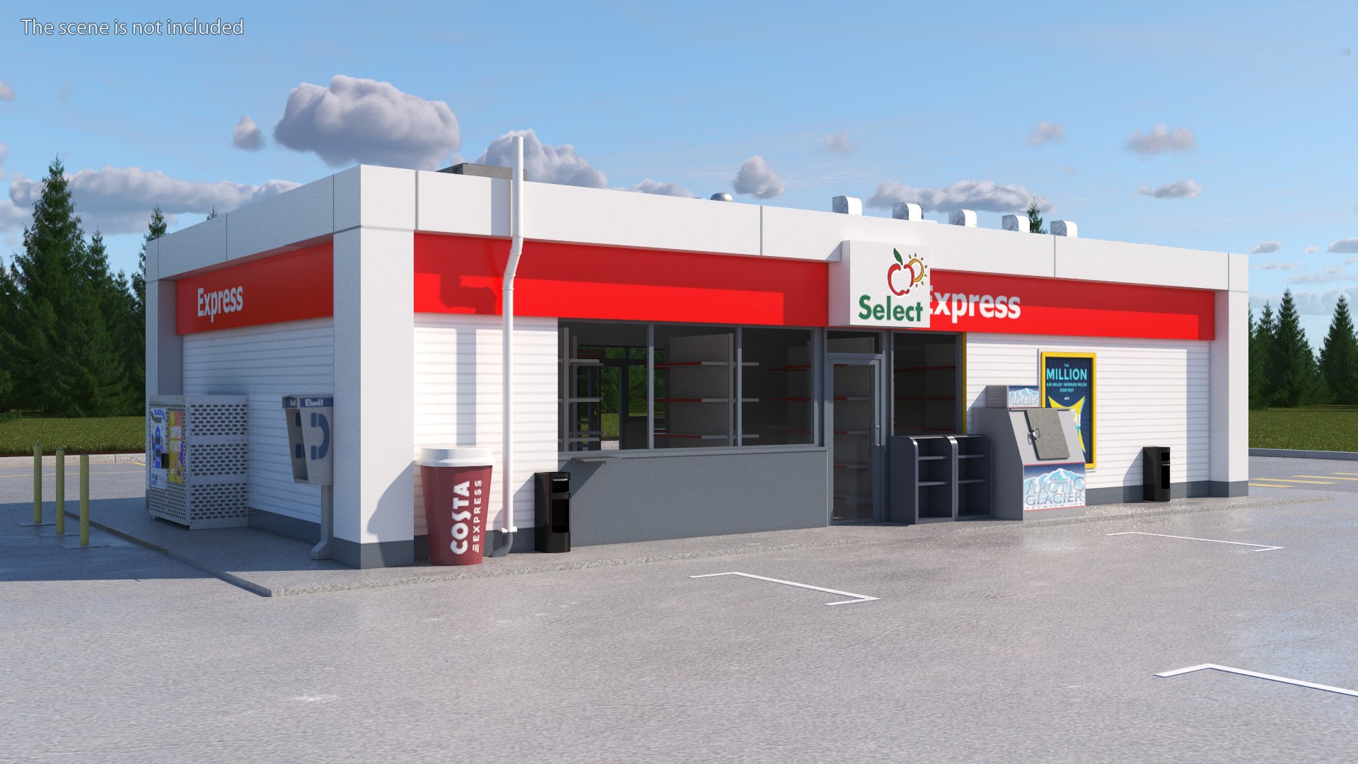 3D Small Shop Buildings Collection Model - TurboSquid 2205581