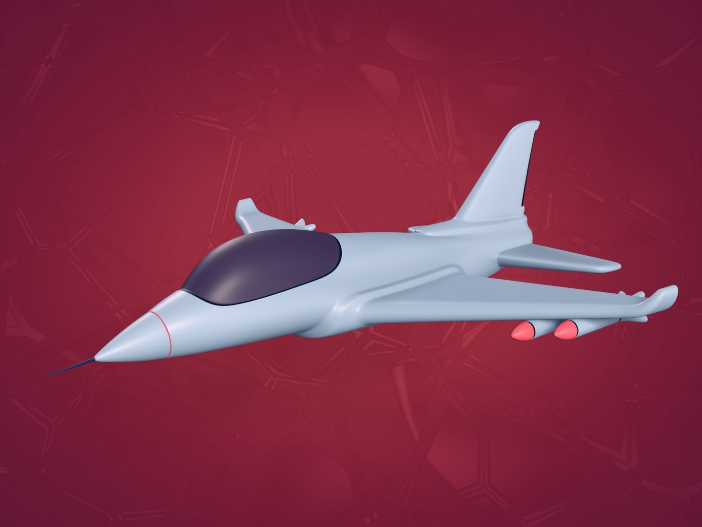 Fighter Jet 3D Model - TurboSquid 2074263