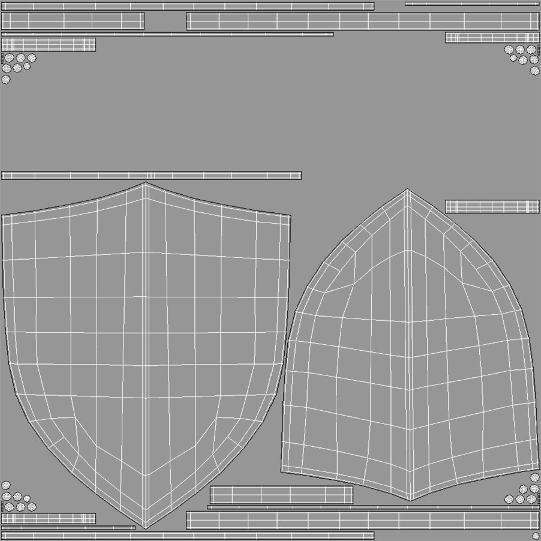 Steel Shield 3D Model - TurboSquid 2050303