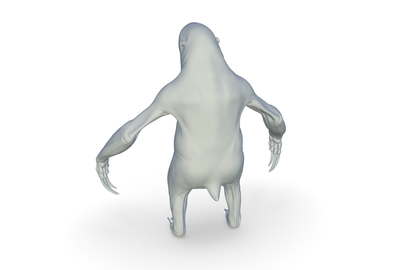 3D Sloth - TurboSquid 2213714