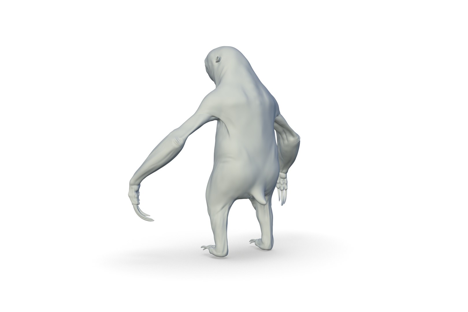 3D Sloth - TurboSquid 2213714