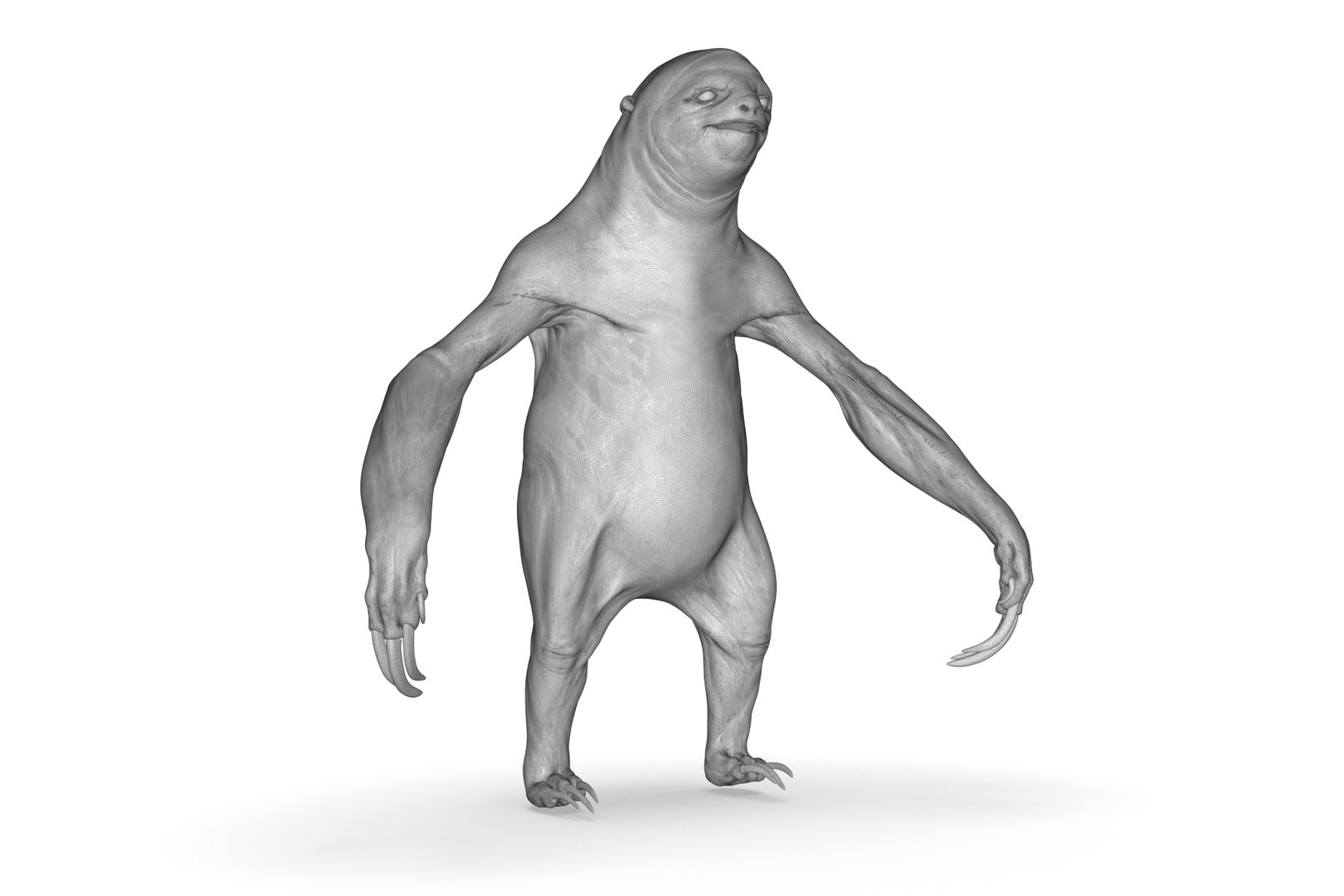 3D Sloth - TurboSquid 2213714