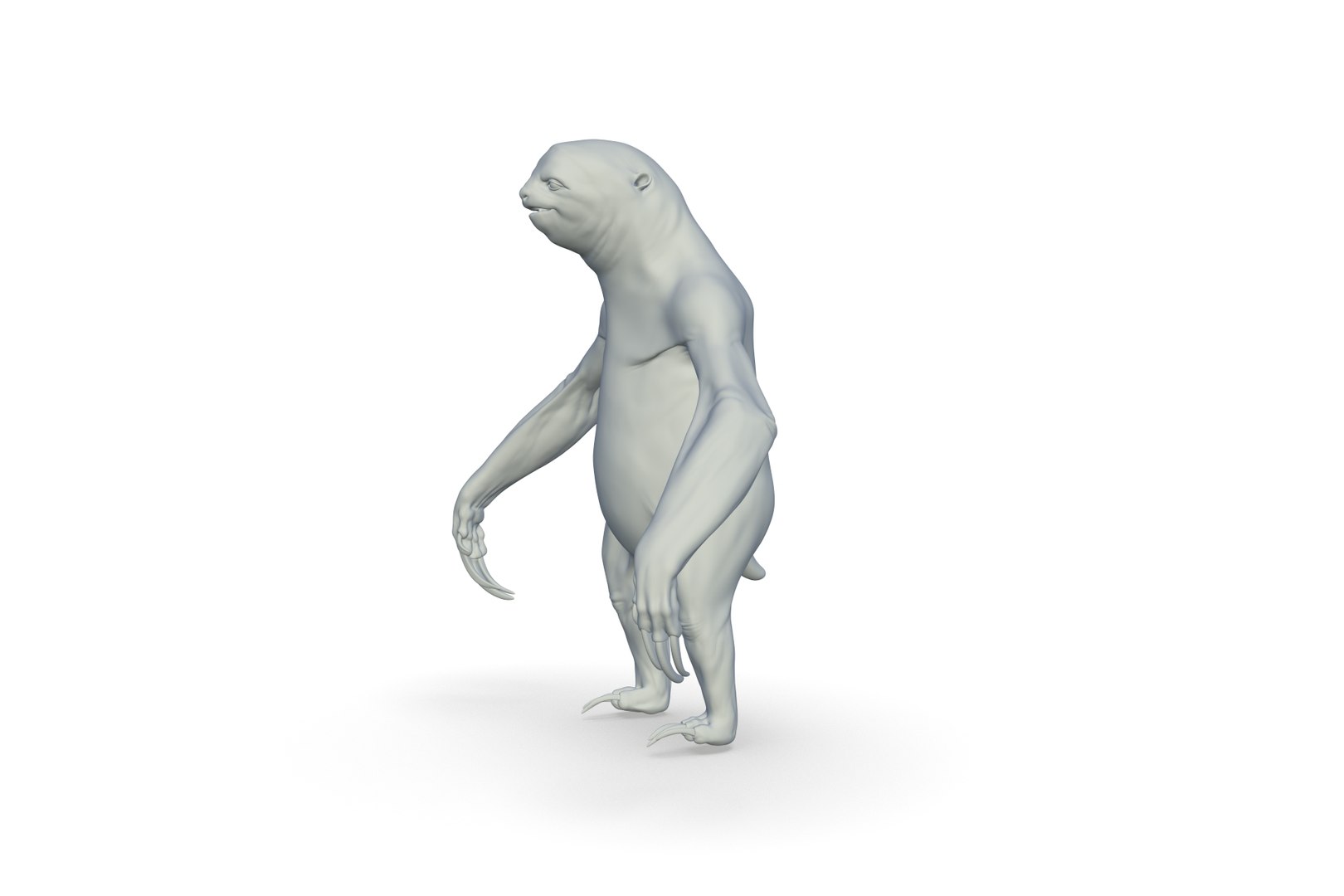3D Sloth - TurboSquid 2213714